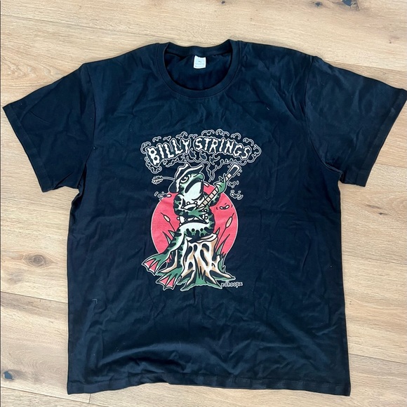 Shirts | Billy Strings Frog With Banjo T Shirt Xl New | Poshmark